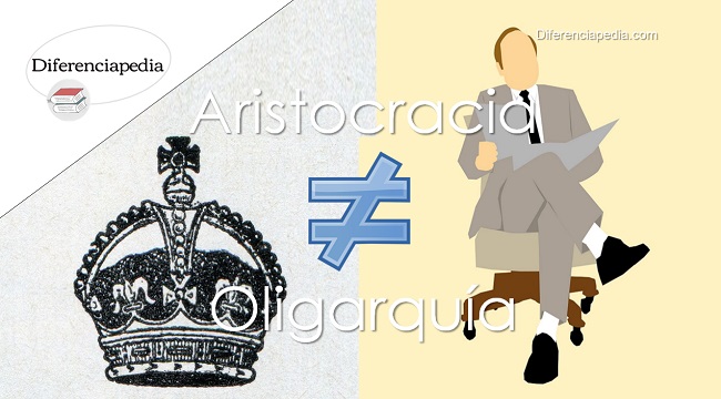 Diferencia entre aristocracia y oligarquía | Diferenciapedia.com: La ...