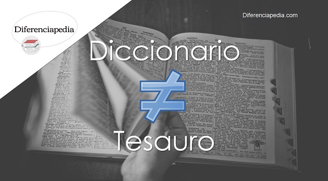 Diferencia entre diccionario y tesauro | Diferenciapedia.com: La Web de ...