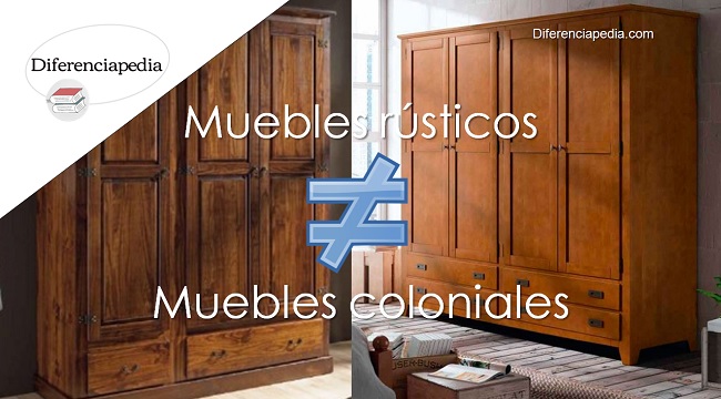 Diferencia entre muebles rústicos y muebles coloniales ...